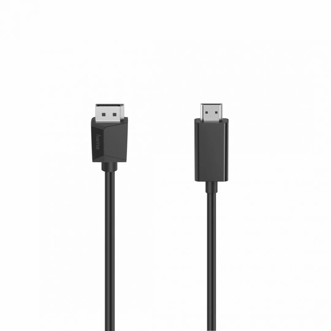 Hama FIC DisplayPort - HDMI Cable Ultra HD 4K 1,5m Black 00200712 | pcx.hu