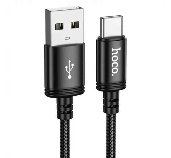 HOCO X91 adatkábel USB - Type-C, 300cm, FEKETE X91_USB_TYPEC_B | pcx.hu