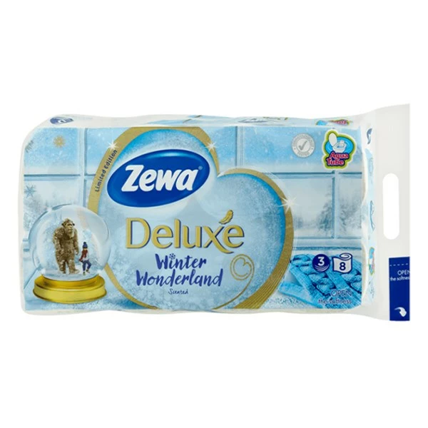Toalettpapír ZEWA Deluxe 3 rétegű 8 tekercses LE.Spring/Winter 7151/8510 | pcx.hu