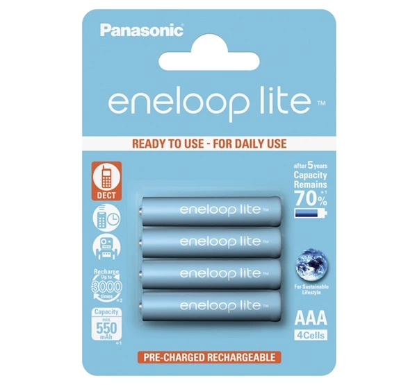 PANASONIC ENELOOP LITE elem (AAA, BK-4LCCE/4CP | pcx.hu