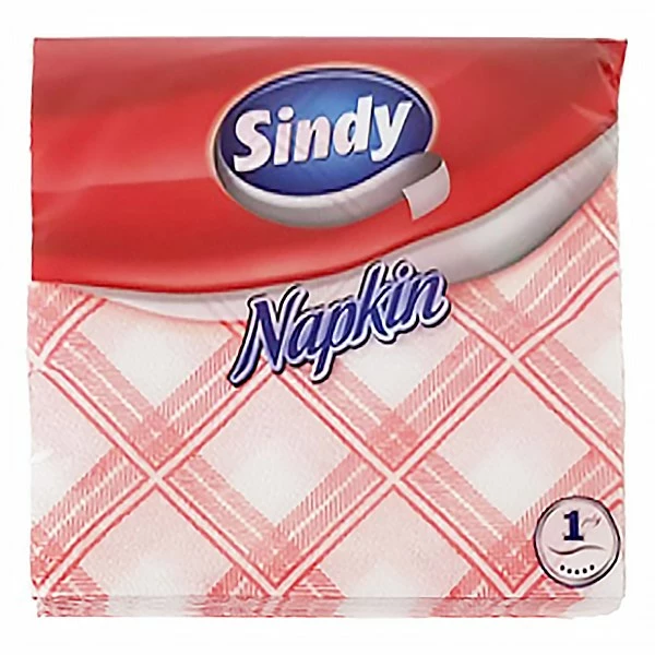 Szalvéta, 45 lap, "Sindy", kockás minta KSC10451180 | PCX.hu