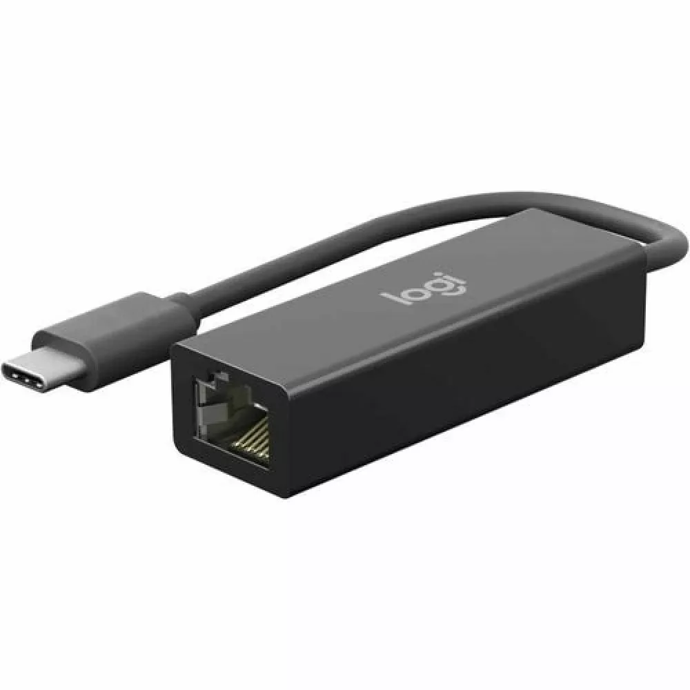 Logitech Logi USB-C - Gigabit Ethernet Network adapter Black 952-000149 ...