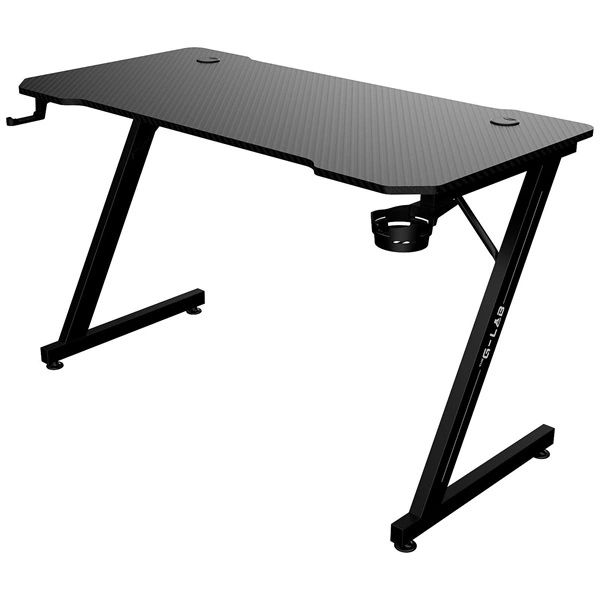 The G-Lab Gamer Asztal - K-DESK YTTRIUM (120x60cm, fém, pohártartó ...