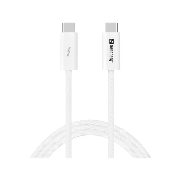 SANDBERG USB-C tartozék, USB-CC USB4 240W+40Gbps, 1M 136-56 | pcx.hu