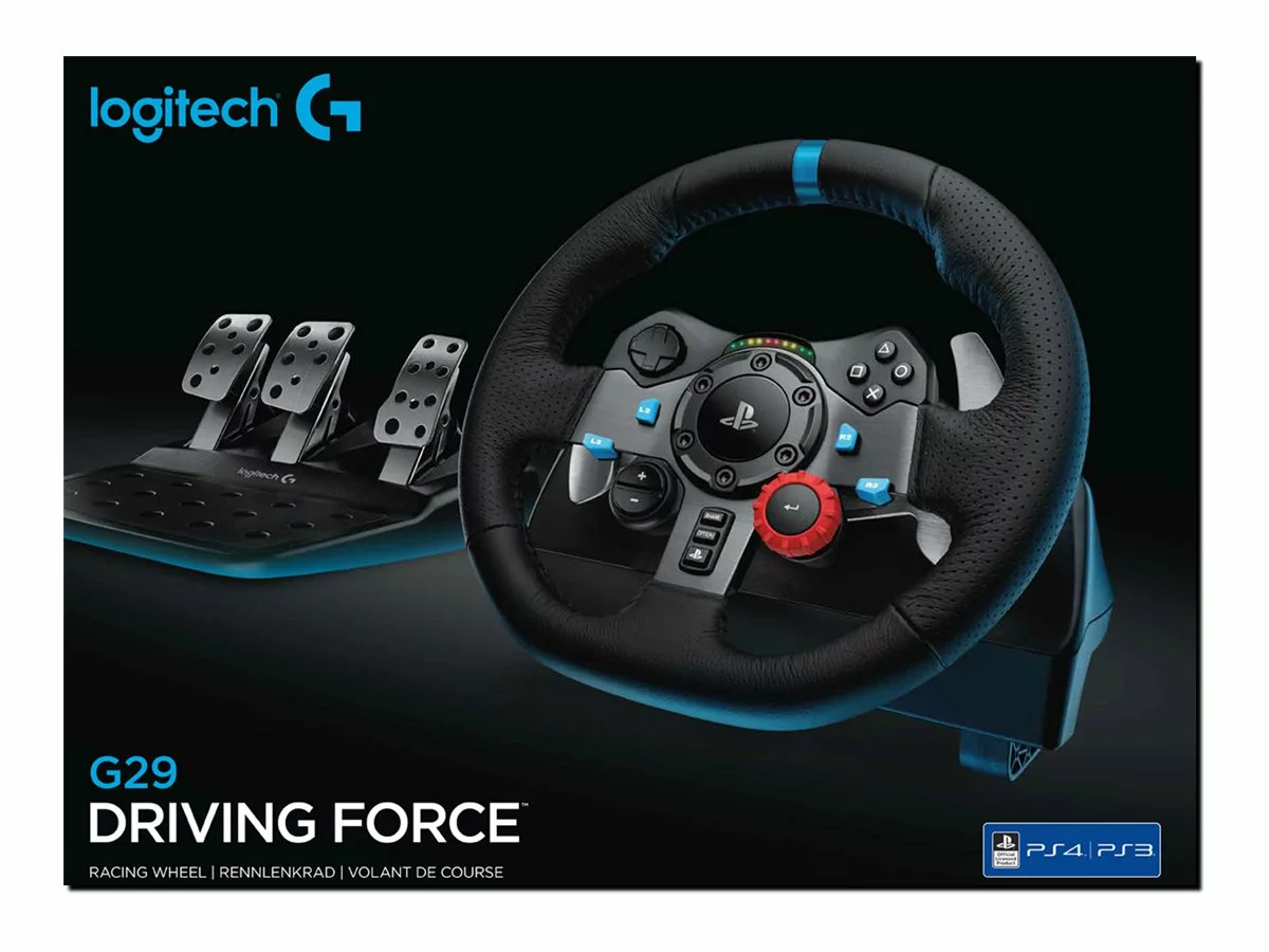 LOGITECH G29 Driving Force Wheel and pedals set wired for Sony ...