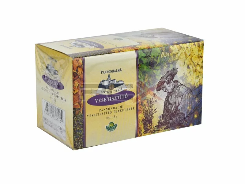 PANNONHALMI GYÓGYNÖVÉNY TEA VESETISZTÍTÓ FILTERES 20DB | PCX.hu