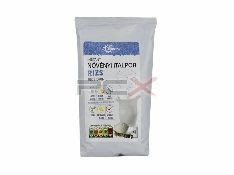 MILDRINK NÖVÉNYI ITALPOR RIZS INSTANT 400G | PCX.hu