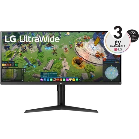 LG 34WP65G-B UltraWide 34" IPS LED monitor fekete 75Hz FreeSync | pcx.hu