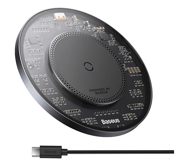 BASEUS SIMPLE 2 vezeték nélküli töltő (15W, gyorstöltő, Apple MagSafe ...