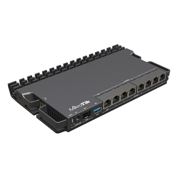 MikroTik RB5009UPR+S+IN 1x2.5GbE PoE LAN 7xGbE PoE LAN 1xSFP+ port ...