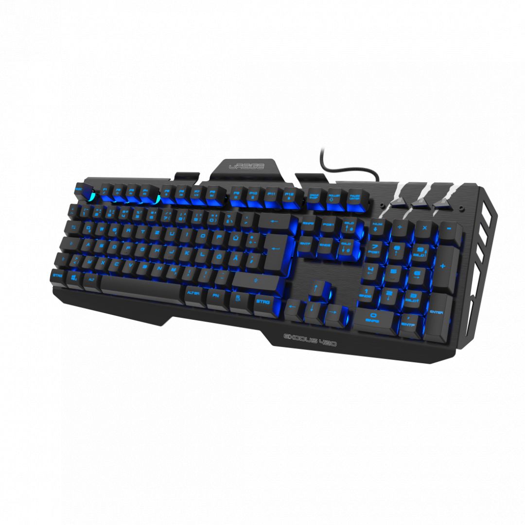 Hama "uRage Exodus 420 Metal" (Cyberboard Premium) gamer billentyűzet ...